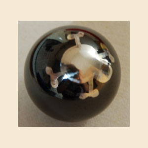 thepinwitch - Black Pearl Pinballs - Skull and Crossbone Ball
